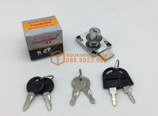 Khóa hộc tủ Xiaoboshi - Phụ kiện ngành gỗ Hồ Chí Minh