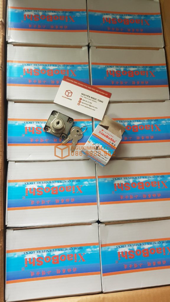Khóa hộc tủ Xiaoboshi - Phụ kiện ngành gỗ Hồ Chí Minh